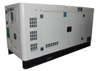 China Water Cooled 25KVA Three Phase Super Silent Generator , Diesel Generator Set for sale