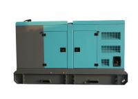 China AC 3 Phase Cummins Dg Set 4 Cylinders Soundproof Diesel Generator 60kva / 48kw for sale