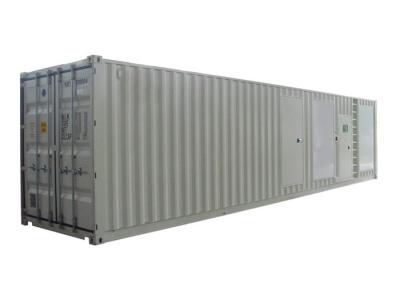 China Container Type Diesel Water Cooled Generator Soundproof 1250KVA / 1000KW for sale