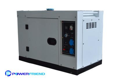 China Air Cooled 7kva Diesel Generator Small Power Genset With Wheels for sale