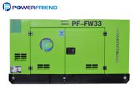 China FAWDE Engine 24KW 30KVA Silent Generator Set Green Color with 4DW92-39D for sale