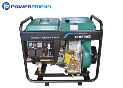 China 1 Phase Open Type Small Portable Generators 7000w With 192F Engine for sale