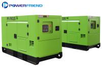 China 20kw Silent Generator Set Power Genset 65dB Green With ISO CE Certificate for sale