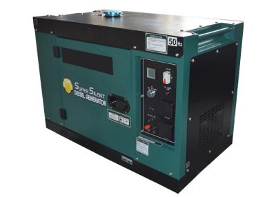 China 7kw Air Cooled Single Phase Silent Small Portable Generators with Ocean Sockets for sale