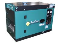 China Electric Start Small Portable Generators 5kva 7kva Genset With UK Standard for sale