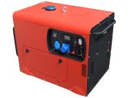 China 5kva 5kw 3000rpm 3600rpm Air Cooled Small Single Phase Generator Electric Start for sale