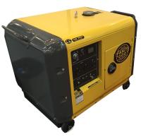 China Ultra Silent 6000W Portablediesel Generator Kipor Type Electric Genset for sale