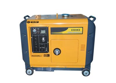 China Super Small Quiet Generators Single Phase 5kva / 5Kw Portable Diesel Generator for sale