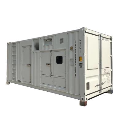 China Container Type 20ft Water Cooled Diesel Generator Cummins 800kva 900kva 50HZ for sale