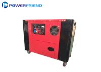 China Silent 10kw Small Portable Diesel Generator Air Cooling 3 Phase / Single Phase for sale