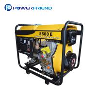 China 7KW Open Type Small Portable Generators , 1 Cylinder Diesel Generator High Performance for sale
