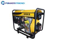 China Open Type 7KW Small Portable Generators Air cooling With Chinese 192FAGE Engine for sale