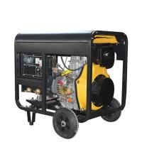 China Air Cooled Open Type 300A Diesel Welder Generator 2V88FAE Set For Welding Machine for sale