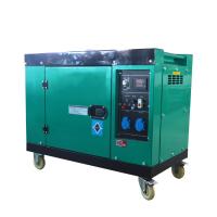 China 7kw Electric Starter Small Silent Generator Set Portable Air Cooled GD8500ES for sale
