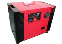 China Honda red 10kva diesel power silent Small Portable Generators 3 phase or single phase for sale