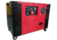 China Honda red 10kva diesel power silent Small Portable Generators 3 phase or single phase for sale