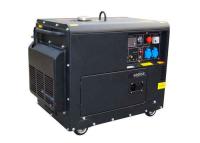 China Single phase electric portable diesel generator set 220v  5kva For Home for sale