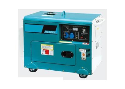 China Single phase electric portable diesel generator set 220v  5kva For Home for sale