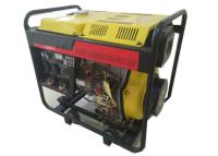 China Yellow color 100% copper 180A welder small portable generators moveable for sale