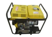 China Yellow color 100% copper 180A welder small portable generators moveable for sale