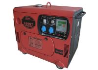 China Diesel power 5000w 5kw Small portable electric generator silent type 186FAE Engine for sale