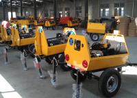 China Diesel Manual Mobile Light Tower metal halide lights with Air cooled for sale