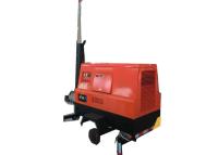 China Diesel power mobile lighting tower with Brushless & single phase alternator for sale