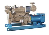China 6 cylinder marine generators diesel 125kw 140kw / emergency diesel generator for sale