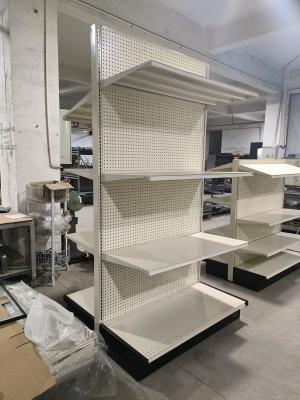 China 800lbs Supermarket Gondola Shelving & Retail Store Fixtures For Merchandising for sale