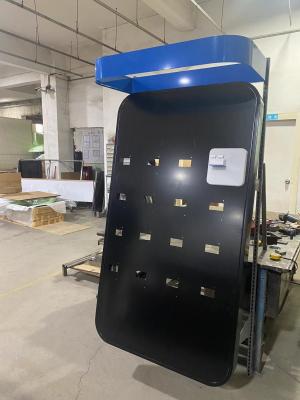 China Customization Grocery Display Stands Retail Display Unit Freestanding Rust Resistance for sale