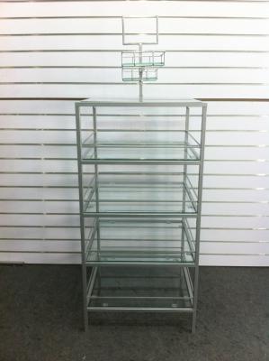 China Customizable Size Perfume Display Rack Retail Pop Display Easy Maintenance for sale