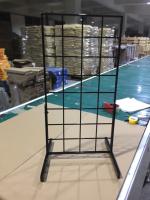 China Powder Coated All Double Wire Grid Display Rack For Shop 12