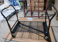 China AT-0217 Storage Retail Display Trolley Storage Rack  Easily Moving Customized for sale