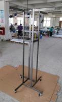 China Sturdy Four Way Clothing Rack 4 Way Display Rack With Adjustable Arms AT-0185 for sale