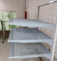 China Customized Sizes Colors Gondola Retail Shelving Wall Gondola Shelving for sale