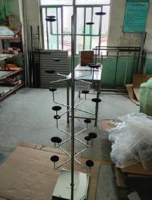 China Anti Rust Convenience Store Display Racks  5 Tier  Spinning Display Rack Non Slip for sale
