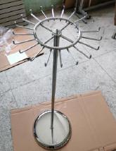 China AT-0229 Heavy Duty Adjustable 1-Tier Countertop Spinner Display Stand, with Adjustable Height & Tiers for sale
