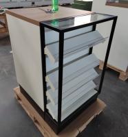 China 4 Shelves Retail Display Cases Ledgetop Counter With Showcase Front Various Sizes for sale