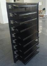 China Retail Storage Rack 9 Tiers Commercial Display Stands Easy Assembly for sale