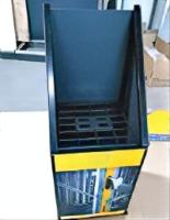 China Powder Coated Retail Snack Display Stand Commercial Retail Floor Display Stands for sale
