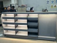 China Flex Wall 8' Assembly Custom Retail Display Racks Corrosion Resistant Multilayer for sale