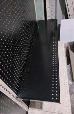 China Rectangular Black Metal Gondola Shelf 48