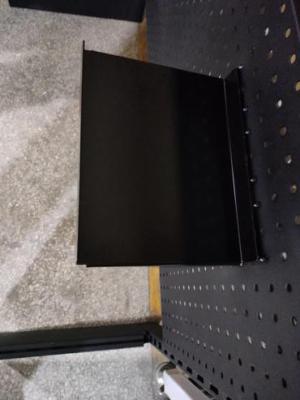 China Powder Coated Pegboard Accessories Shelf Metal Pegboard Shelf Corrosion Resistance for sale