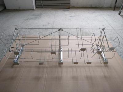 China Steel Wire Racks Sturdy Wire Store Display Racks Multi Layered Zinc Rust Resistance for sale
