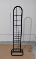 China 17.5'' W X 62'' H X 14'' D Metal Grid Wire Display Racks Freestanding for sale
