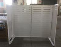 China 60inch Acrylic Retail Display Stands White Acrylic Store Fixtures Assemble Quickly for sale