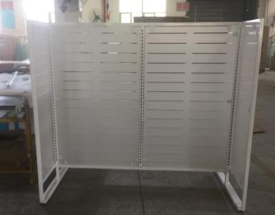 China 60inch Acrylic Retail Display Stands White Acrylic Store Fixtures Assemble Quickly for sale