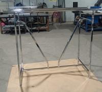 China At-0156 Double Rail Rack With V Brace Wall Display Fixtures Versatile Usage for sale