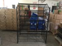China Entryway 7 Tier Vertical Shoe Rack Foldable Shoe Rack Freestanding Multifunctional for sale