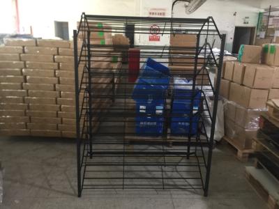 China Entryway 7 Tier Vertical Shoe Rack Foldable Shoe Rack Freestanding Multifunctional for sale